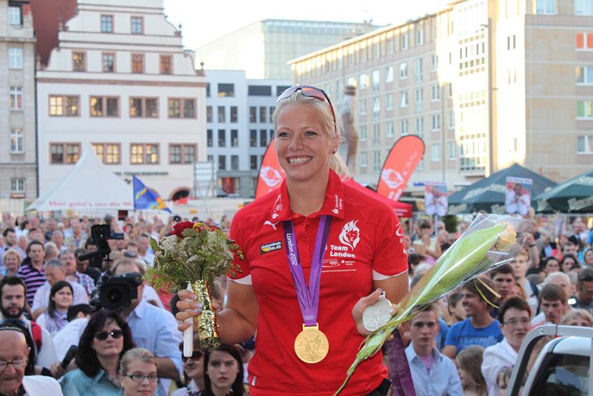 Großer Jubel beim Empfang der Leipziger Olympioniken - Radio Dresden